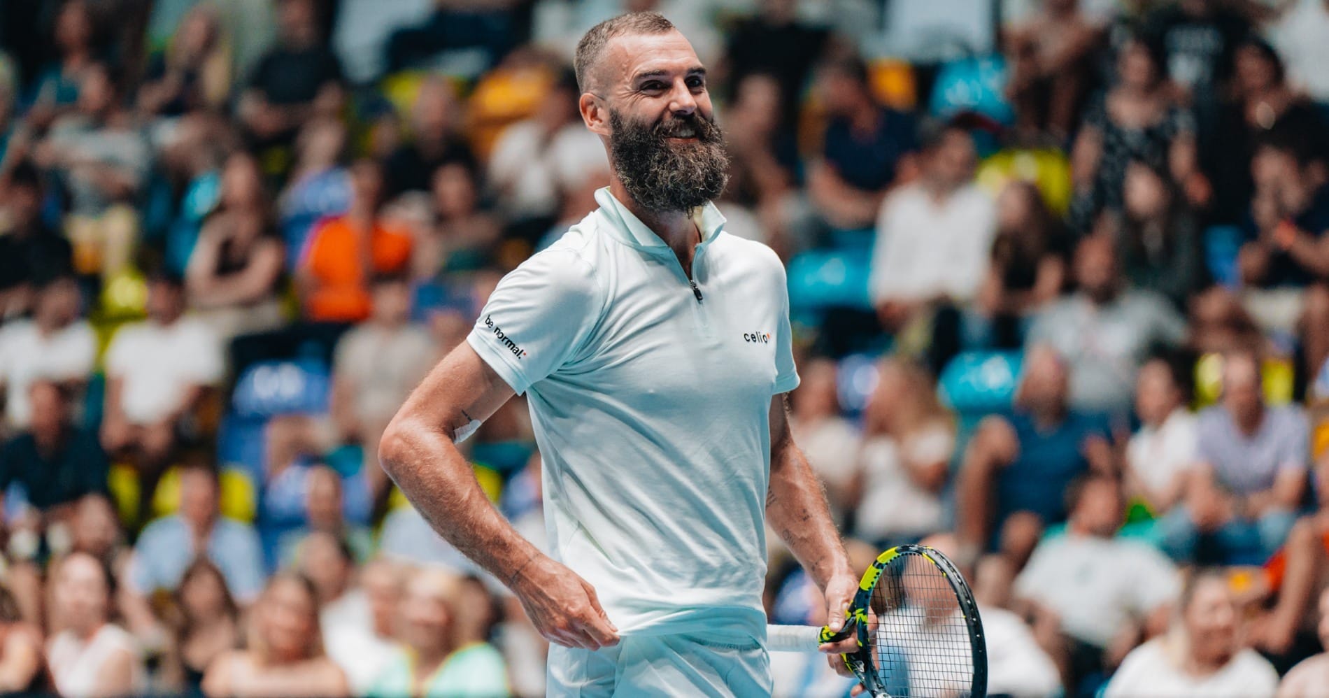 Benoit Paire shows why he is called The Rebel in Newport UTS